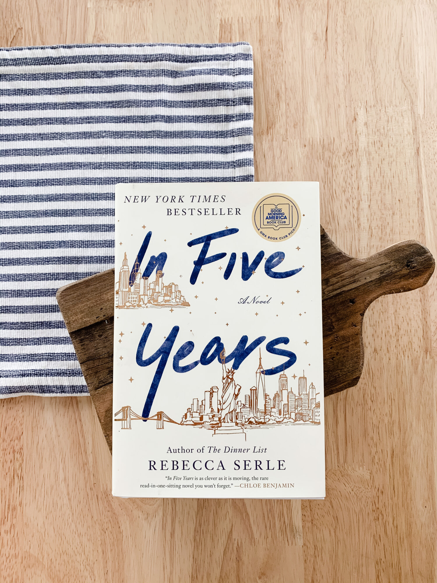 August Book Review: In Five Years - Stickers and Stilettos