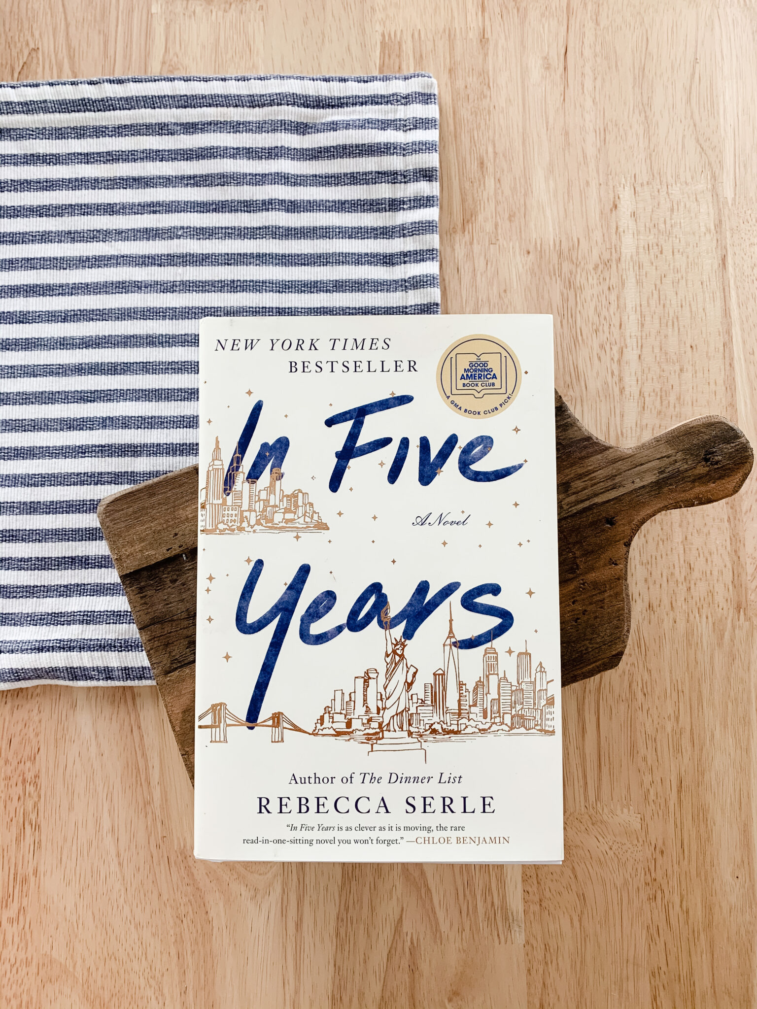 August Book Review: In Five Years - Stickers and Stilettos