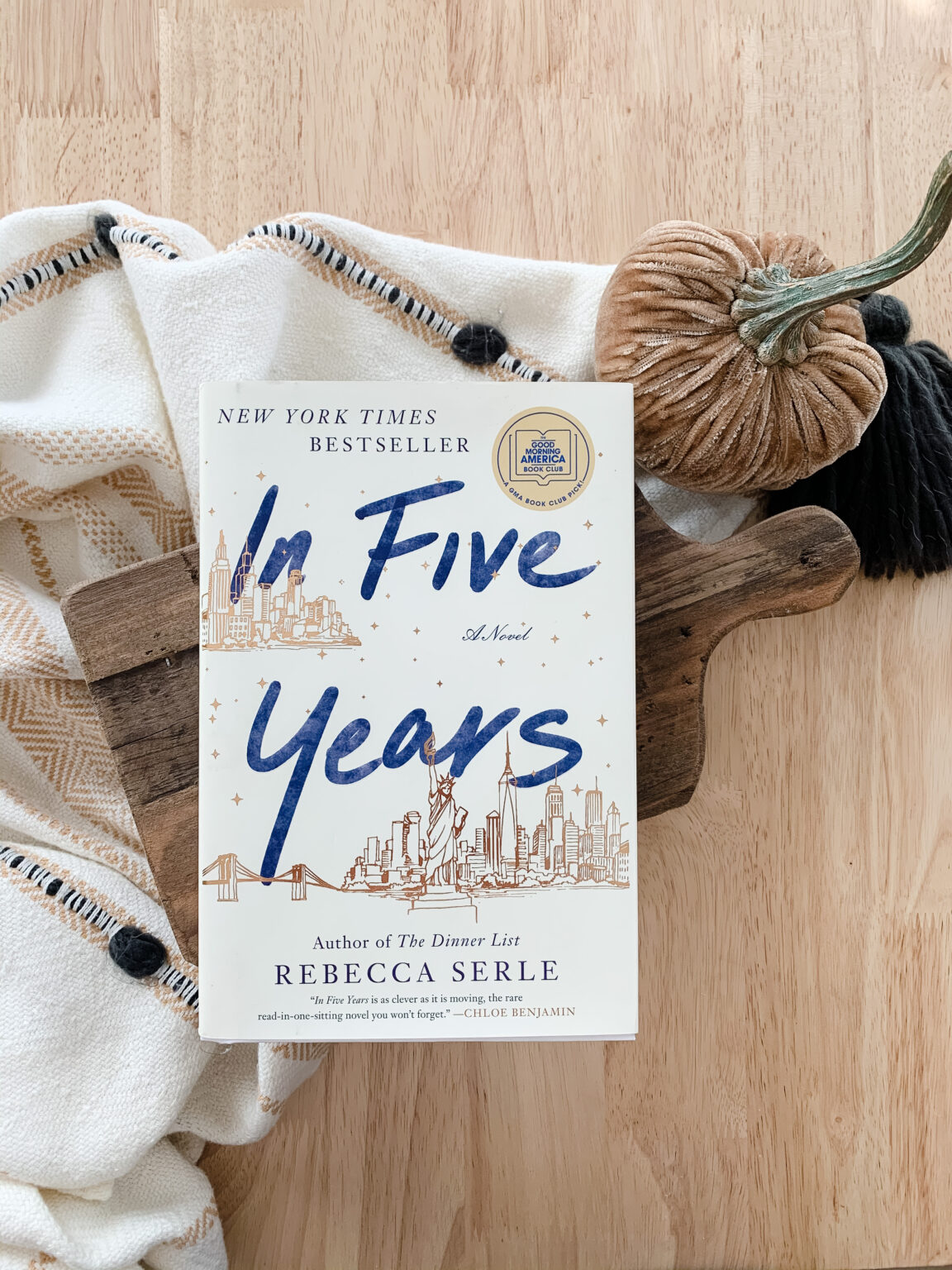 August Book Review: In Five Years - Stickers and Stilettos